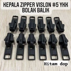 Jual KEPALA ZIPPER VISLON #5 BOLAK BALIK | Shopee Indonesia