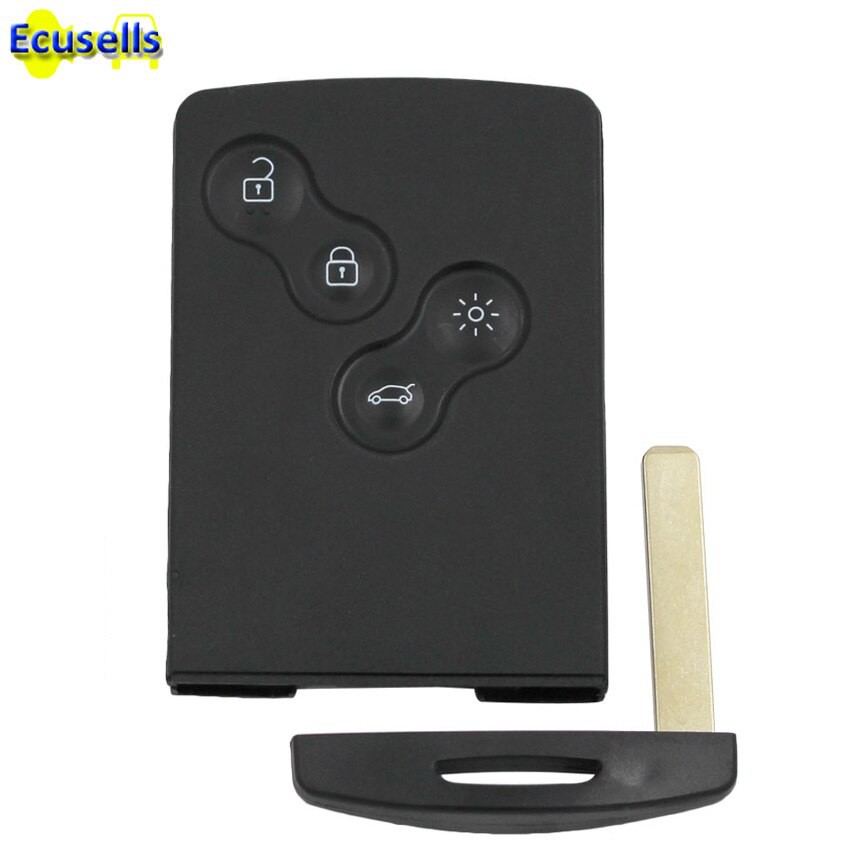 Jual IMPORT Remote Smart Card Key Case fob For Renault Laguna Koleos ...