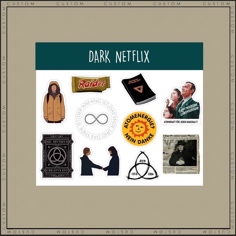 Jual Sticker Dark Netflix | Shopee Indonesia