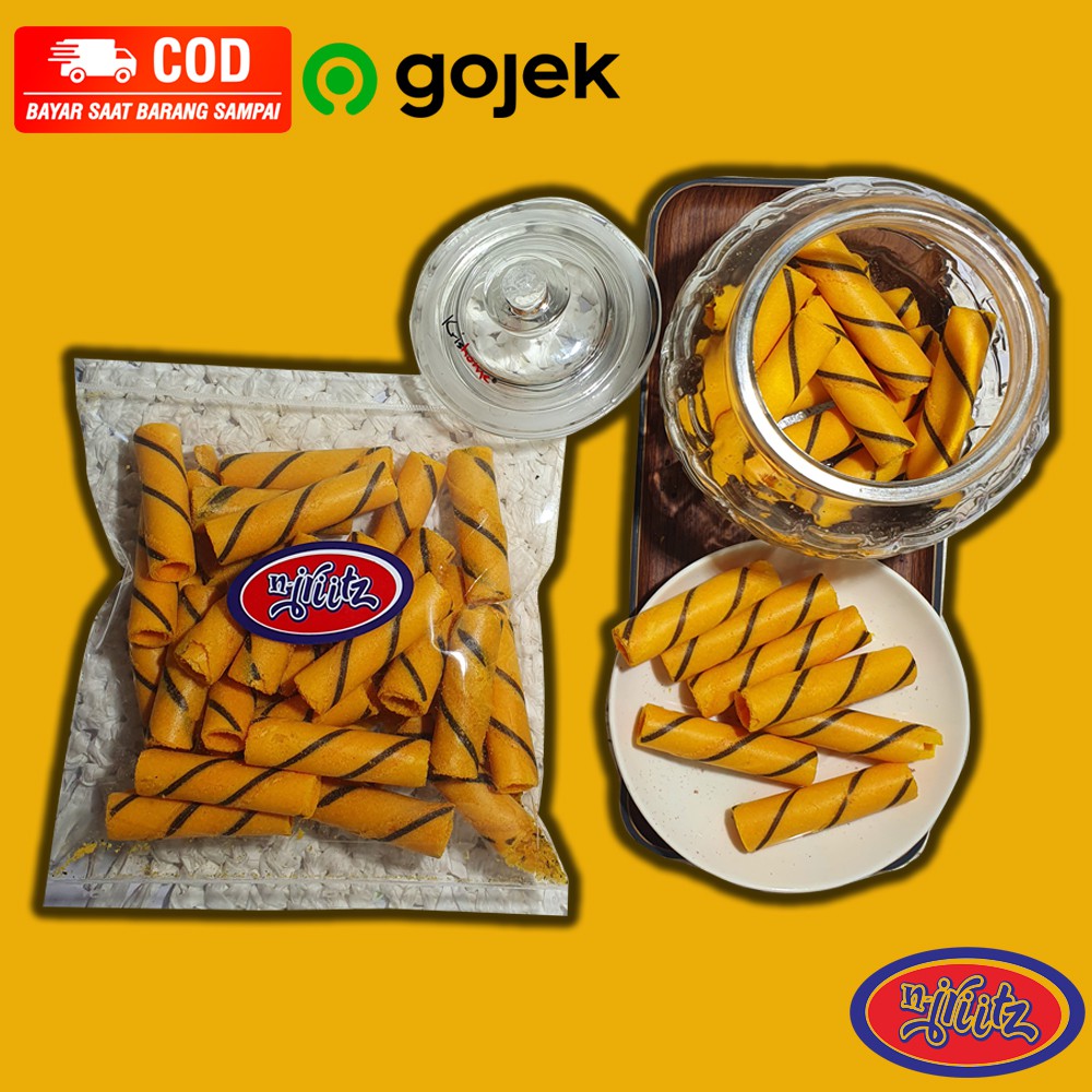 Jual SNACK SERBA 3 RIBU / SNACK MURAH / Snack Njritz / Egg Roll Kuning ...