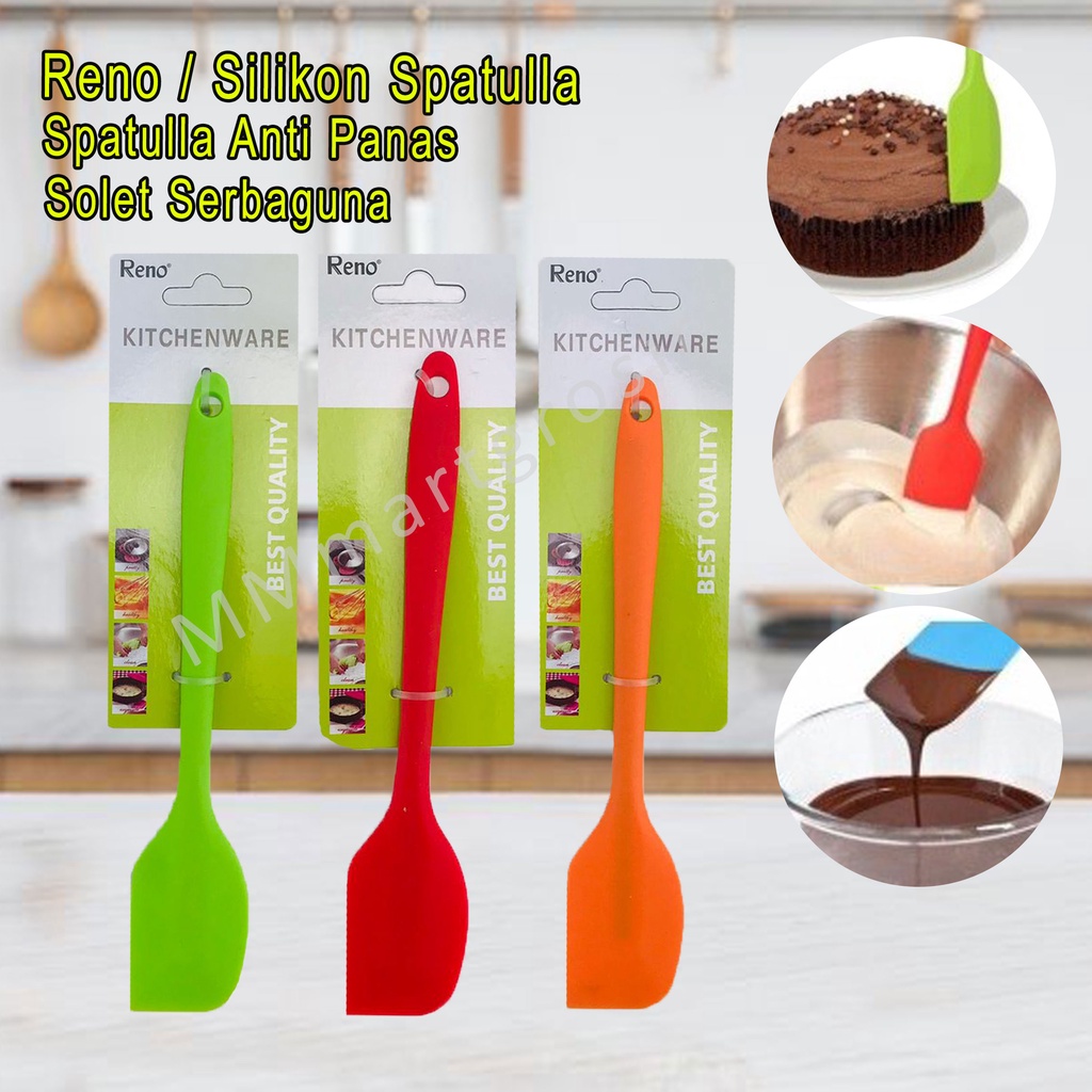Jual Reno / Silikon Spatulla / Spatulla Anti Panas / Solet Serbaguna ...