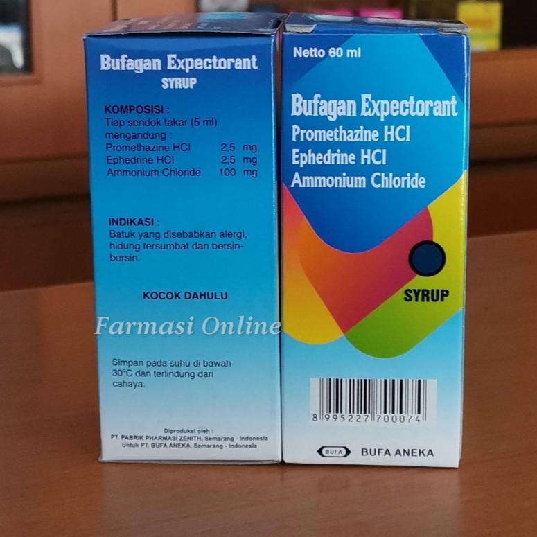 Jual Bufagan Expectorant syrup 60ml | Shopee Indonesia