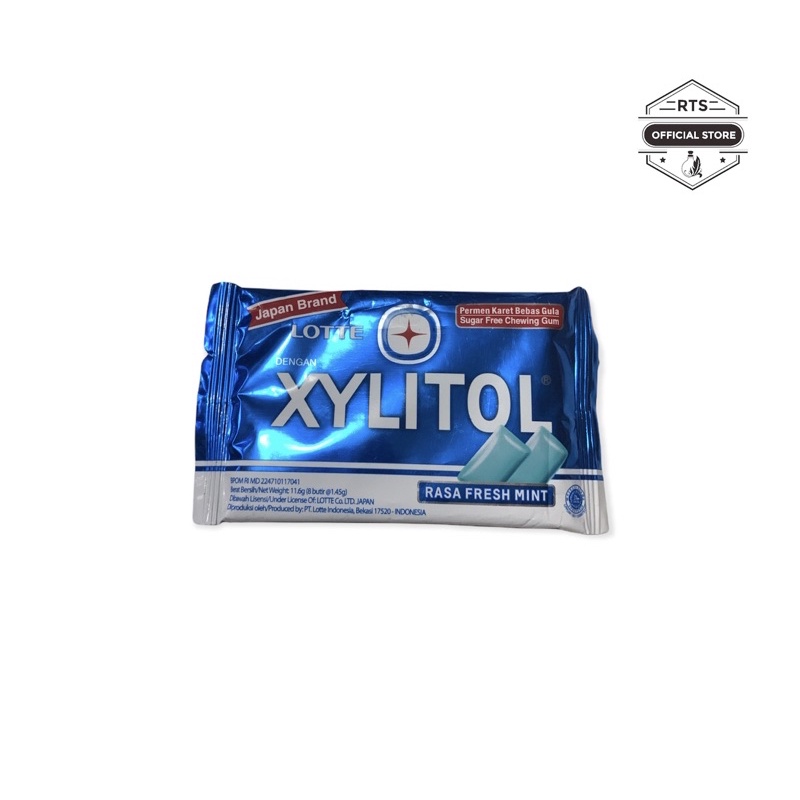 Jual Lotte Xylitol Permen Karet Bebas Gula 11,6g | Lotte Xylitol Sachet ...