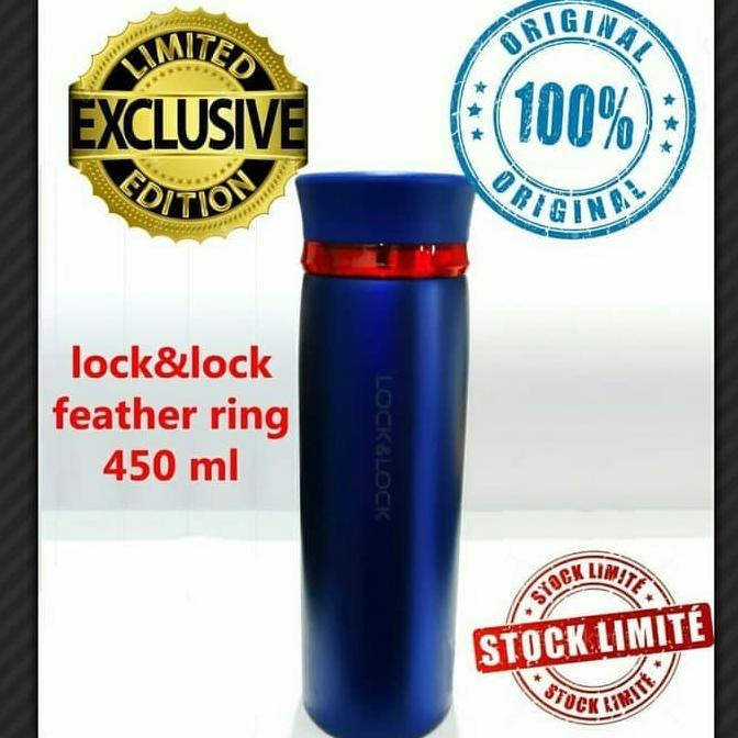 Jual Promo 450Ml Lock N Lock Feather Light Ring Vacuum Tumbler/ Termos ...