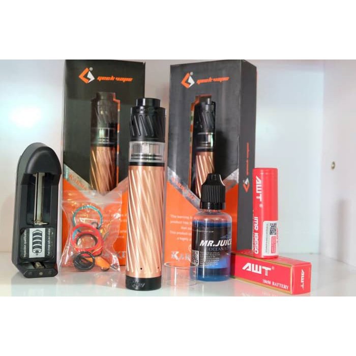 Jual paket ngebul mechanical mod Karma kit RDTA RDA + LG + Liquid ...