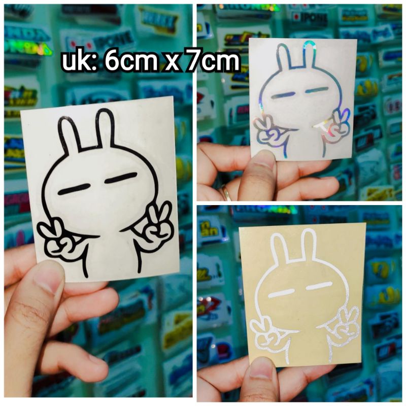 Jual sticker cutting ANIMASI PEACE | Shopee Indonesia