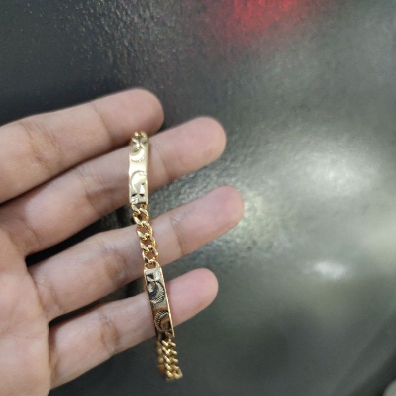 Jual gelang emas model rantai(kadar300) | Shopee Indonesia