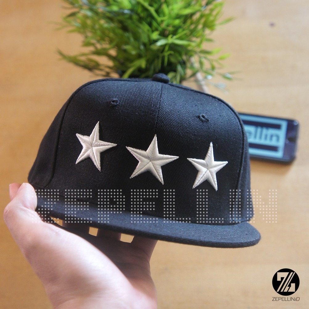 Jual TOPI SNAPBACK CUSTOM STARS 3D ( TIMBUL ) | Shopee Indonesia