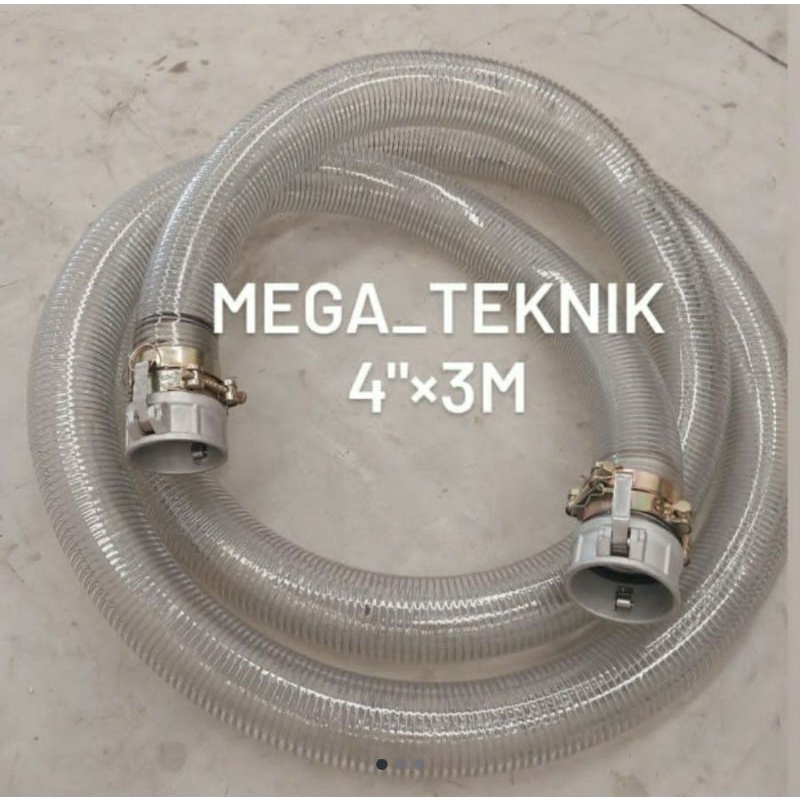 Jual SELANG BONGKAR BBM SPBU PERTAMINA 4"×3 METER LENGKAP DENGAN KEMLOK ...