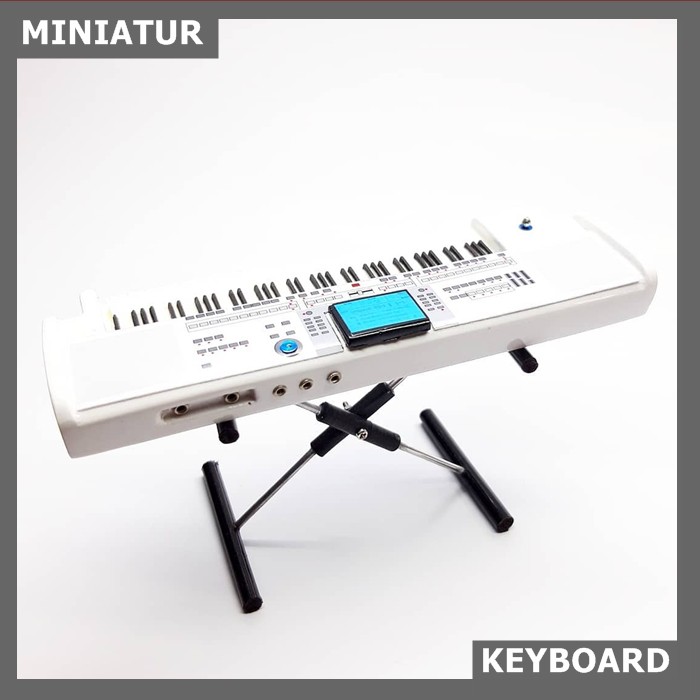 Jual Miniatur keyboard putih diskon miniatur keyboard putih PROMO ...