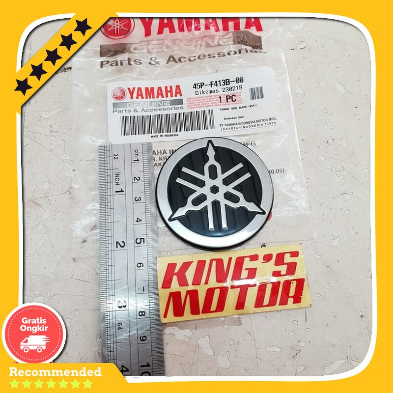 Jual Spare Part Motor Emblem Logo Yamaha Byson ( 5.5Cm ) Ori Asli ...