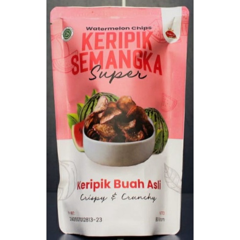 Jual Keripik kripik buah semangka alami Kayavit Pandubima Kingkresh 80 ...