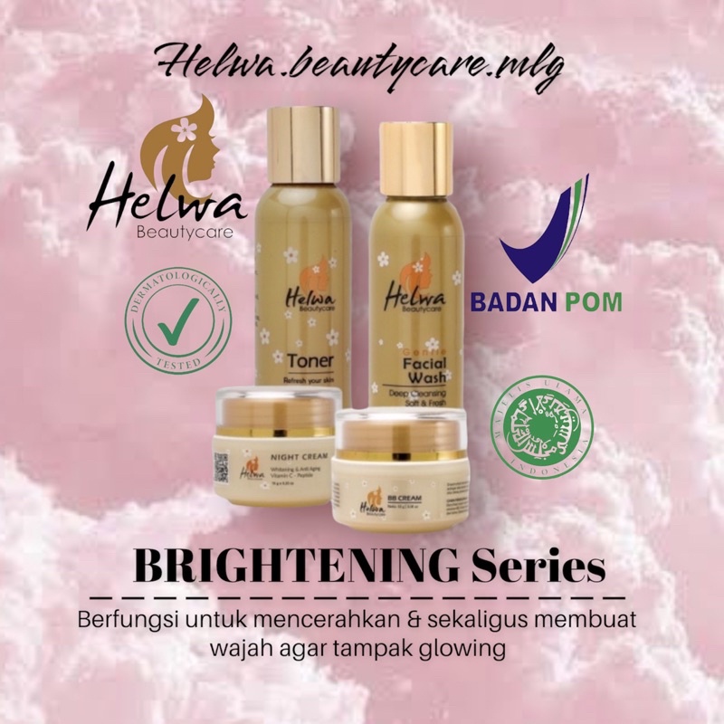 Jual Paket Brightening Series Helwa Beautycare ( STEP 1 ) | Shopee ...