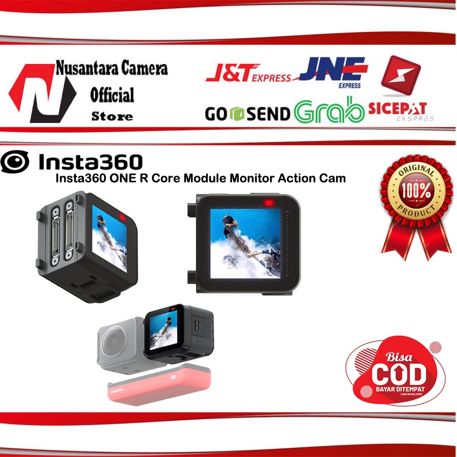 Jual Insta360 ONE R Core Module Monitor Action Cam | Shopee Indonesia