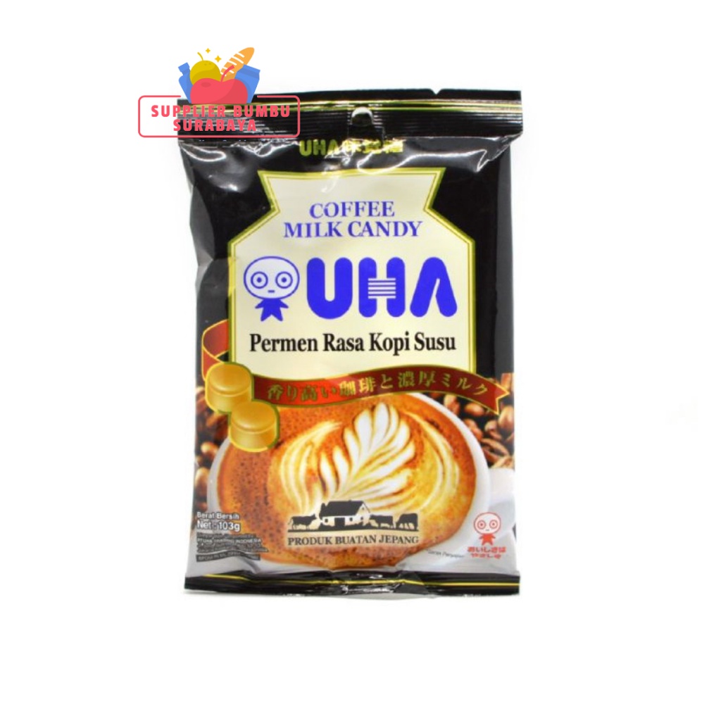 Jual UHA Permen Kopi Susu / Coffee Milk Candy 103g | Shopee Indonesia
