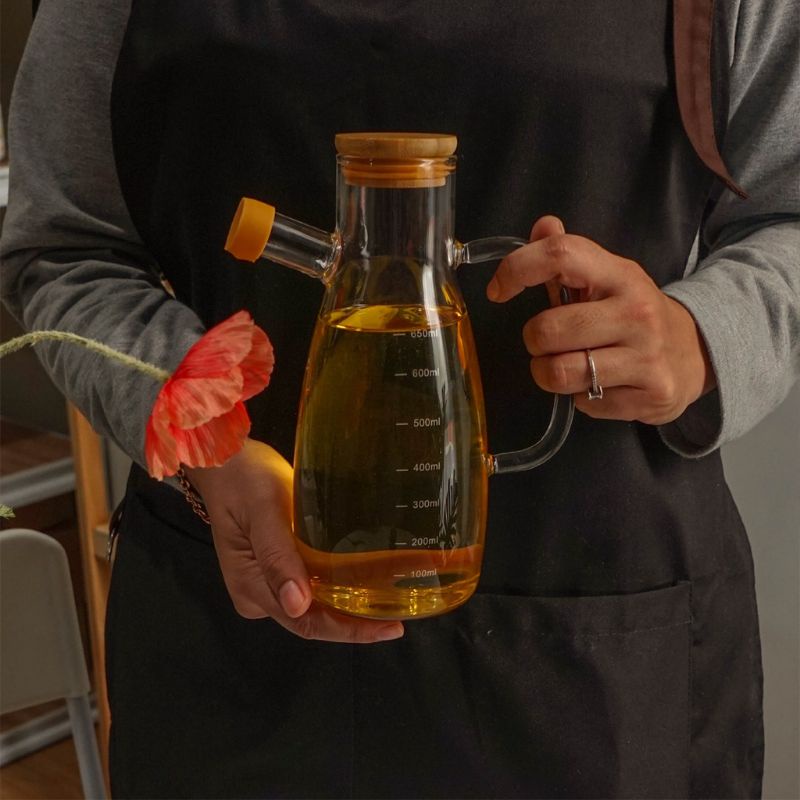 Jual Oil Jar Glass Botol Minyak 900ml | Shopee Indonesia