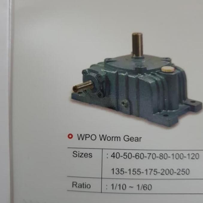 Jual Gearbox Reducer / Worm Gear Revco Size 200 Wpa/Wps/Wpo/Wpx ...