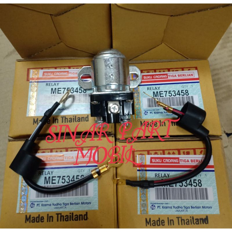 Jual RELAY STARTER RELAY GLOW PLUG SET MITSUBISHI CANTER PS125 TURBO ...
