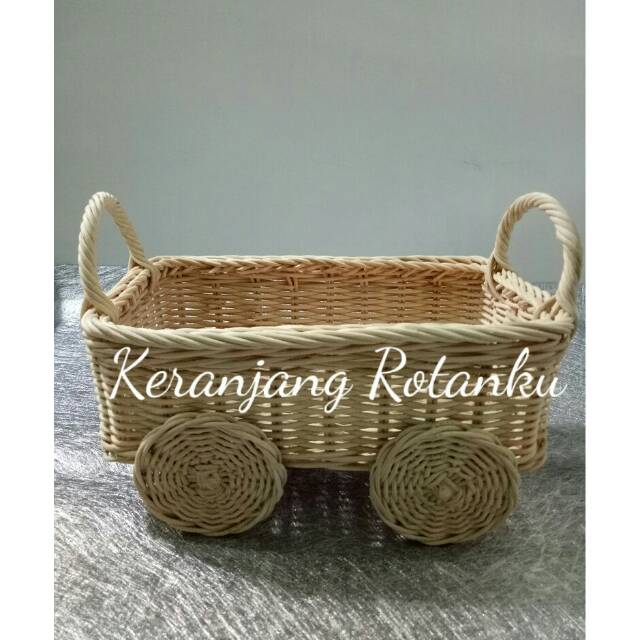 Jual Keranjang Rotan Roda Kecil | Shopee Indonesia