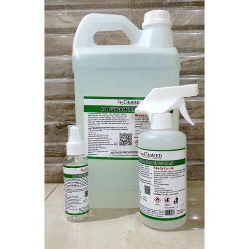 Jual Desinfektan Spray 500ml CitoMed Izin Kemenkes RI | Shopee Indonesia