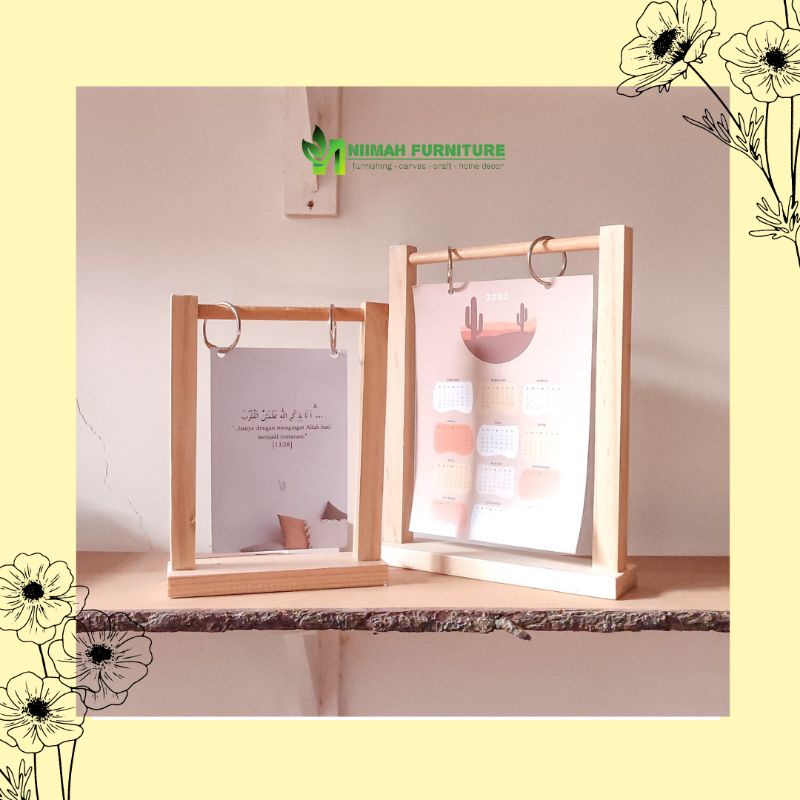 Jual Stand Gantungan Menu Promo Nomer Meja Kayu Jati Belanda / Stand ...