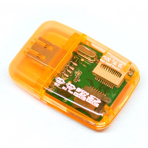 Jual Peralatan All in One Mini multi Memory Card Reader Micro SD HC TF ...