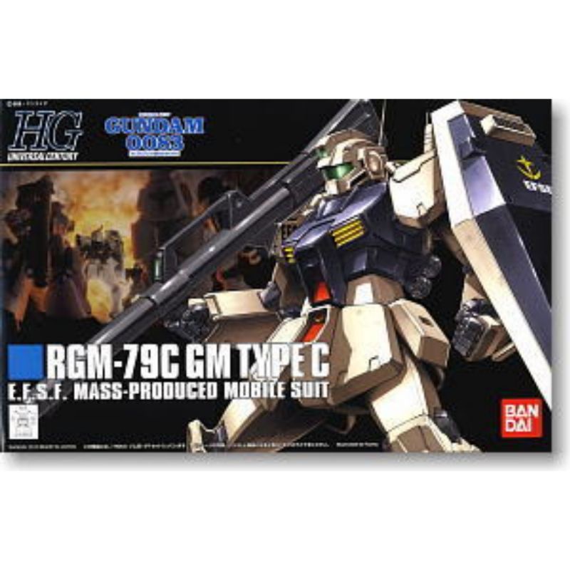 Jual Gundam HGUC RGM-79C GM Type C Gundam Bandai | Shopee Indonesia