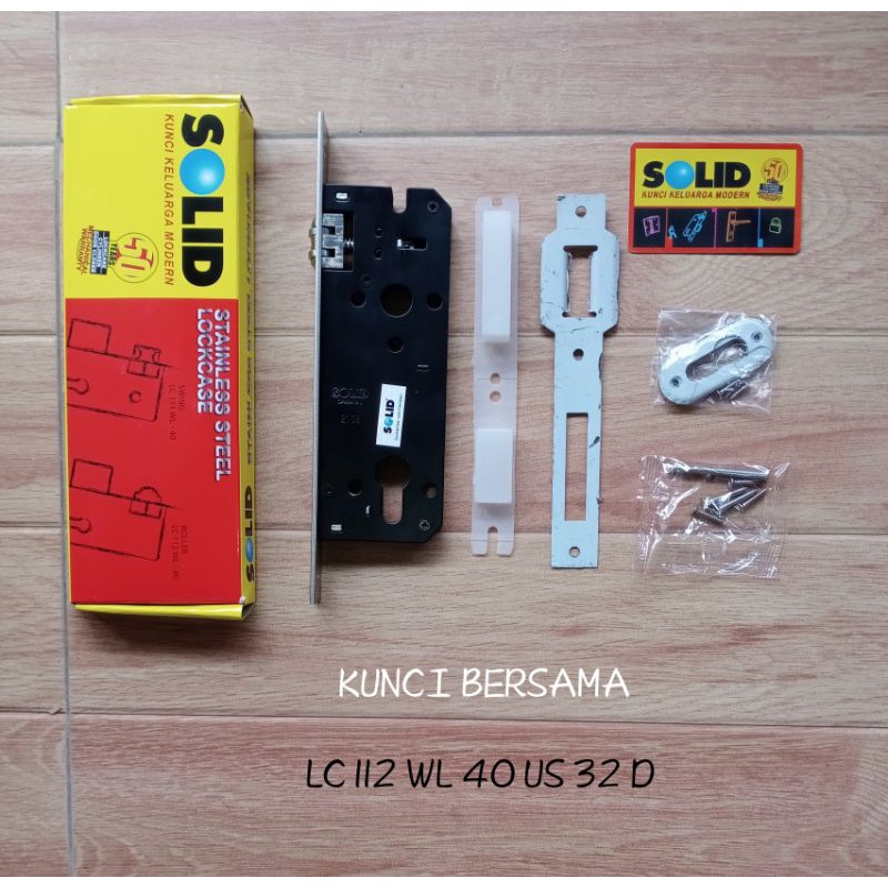 Jual SOLID - LOCKCASE SOLID / BODY PELOR SOLID LC 112 WL 40 US32D ...