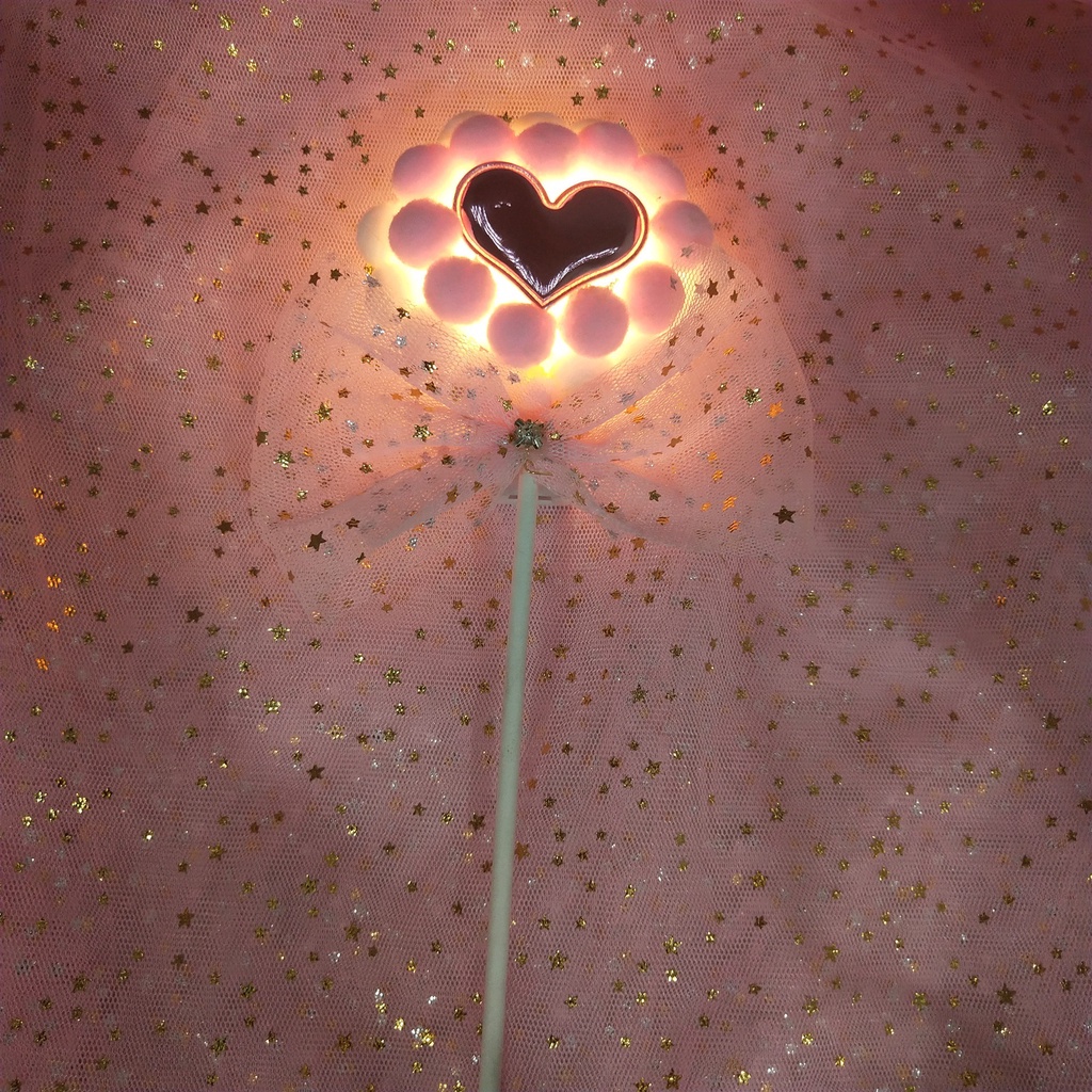 Jual Topper Pom Love Lampu Kelap Kelip / Topper Ulang Tahun / Love Pom ...