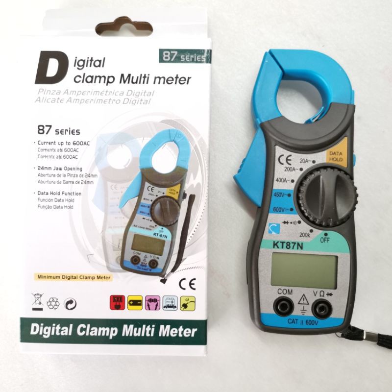 Jual Tang Ampere Mini Clamp Ampere Digital | Shopee Indonesia