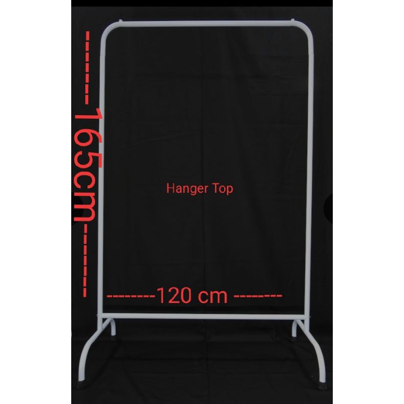 Jual gawang ikee baju coating putih 120 cm | Shopee Indonesia