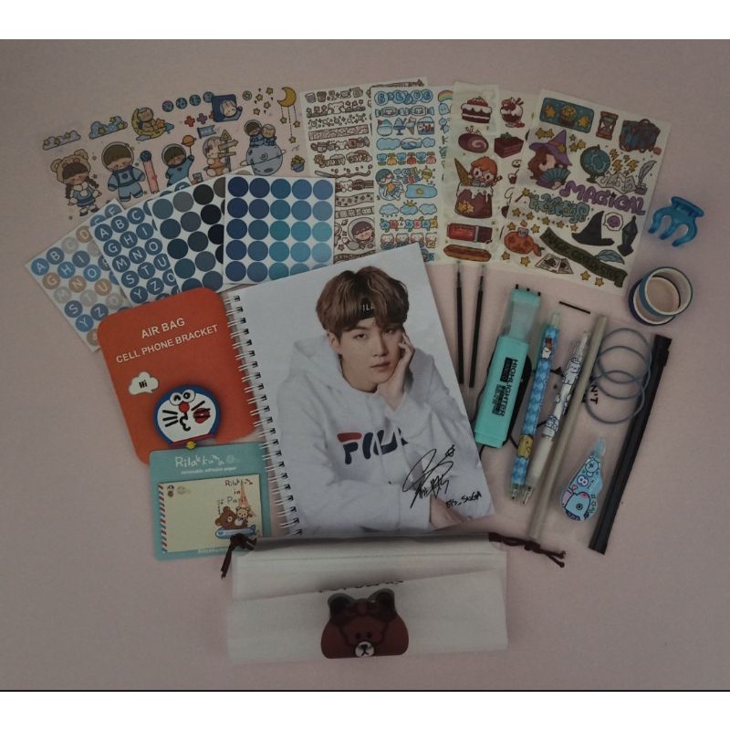Jual Notebook diary BTS / Notebook spiral BTS / diary jurnal agenda ...