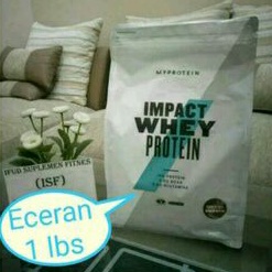 Jual Myprotein Impact Whey Ecer 1 lbs Repack 450 Gram My Protein Impact ...
