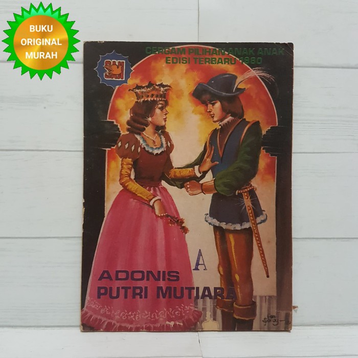 Jual ORIGINAL Komik Adonis Puteri Mutiara SAN A | Shopee Indonesia