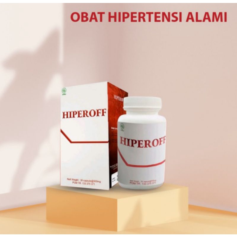 Jual HIPEROFF Asli Obat Kolesterol Menormalkan Hipertensi Darah Tinggi ...