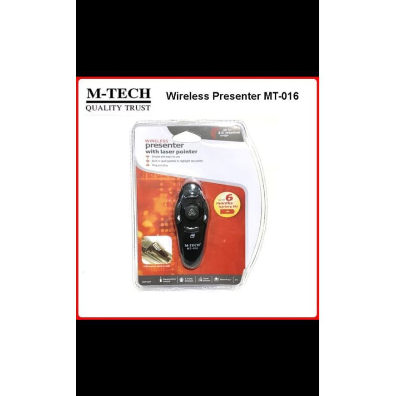 Jual Wireless Presenter M-Tech MT-016- Laser Pointer 2.4ghz | Shopee ...