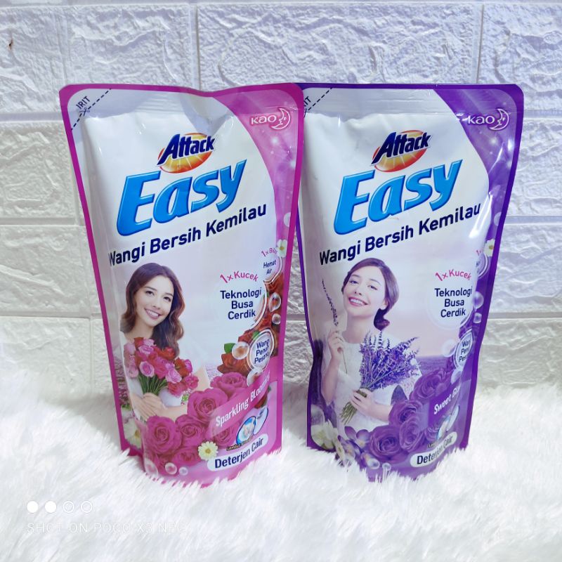 Jual Attack Easy Deterjen Cair 750ml | Shopee Indonesia