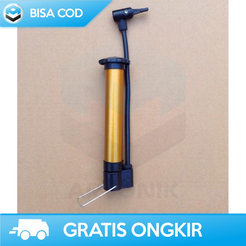 Jual POMPA BAN SEPEDA PORTABLE PM002 ANGIN MINI MTB GUNUNG LIPAT ...