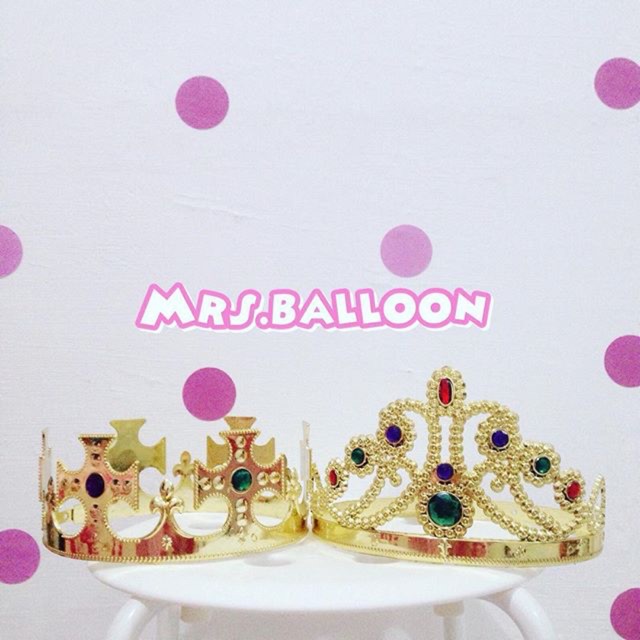 Jual Mahkota raja dan ratu / king and queen/ ultah | Shopee Indonesia