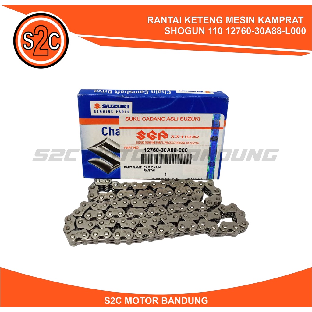 Jual RANTAI KETENG MESIN KAMPRAT SHOGUN 110 ASLI ORIGINAL SGP 12760 ...