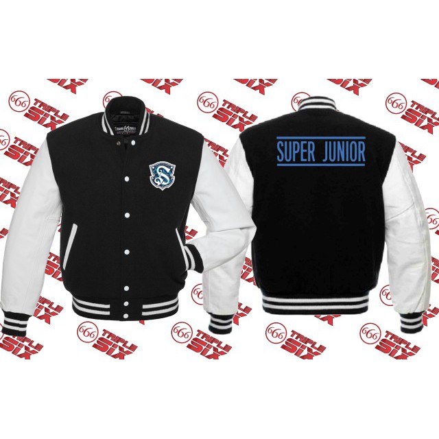 Jual Jaket Varsity Kpop Super Junior | Shopee Indonesia