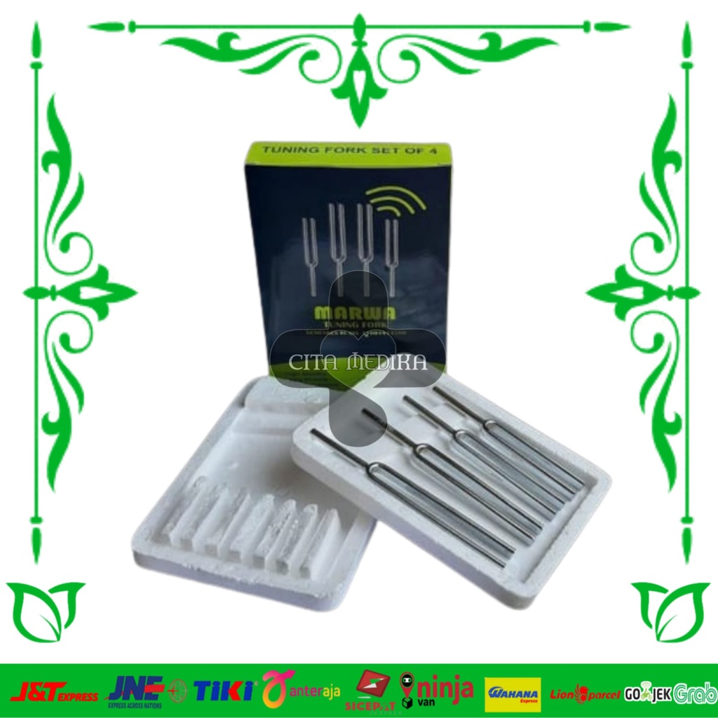 Jual Garpu Tala Set isi 4 MARWA (Tuning Fork) | Shopee Indonesia