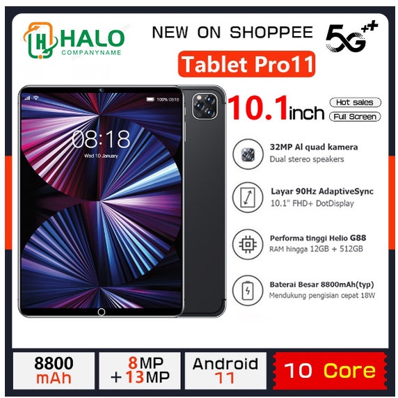 Jual NEW 5th Gen Tablet HP Tablet Murah asli 5G Baru Asal【 Bisa COD ...