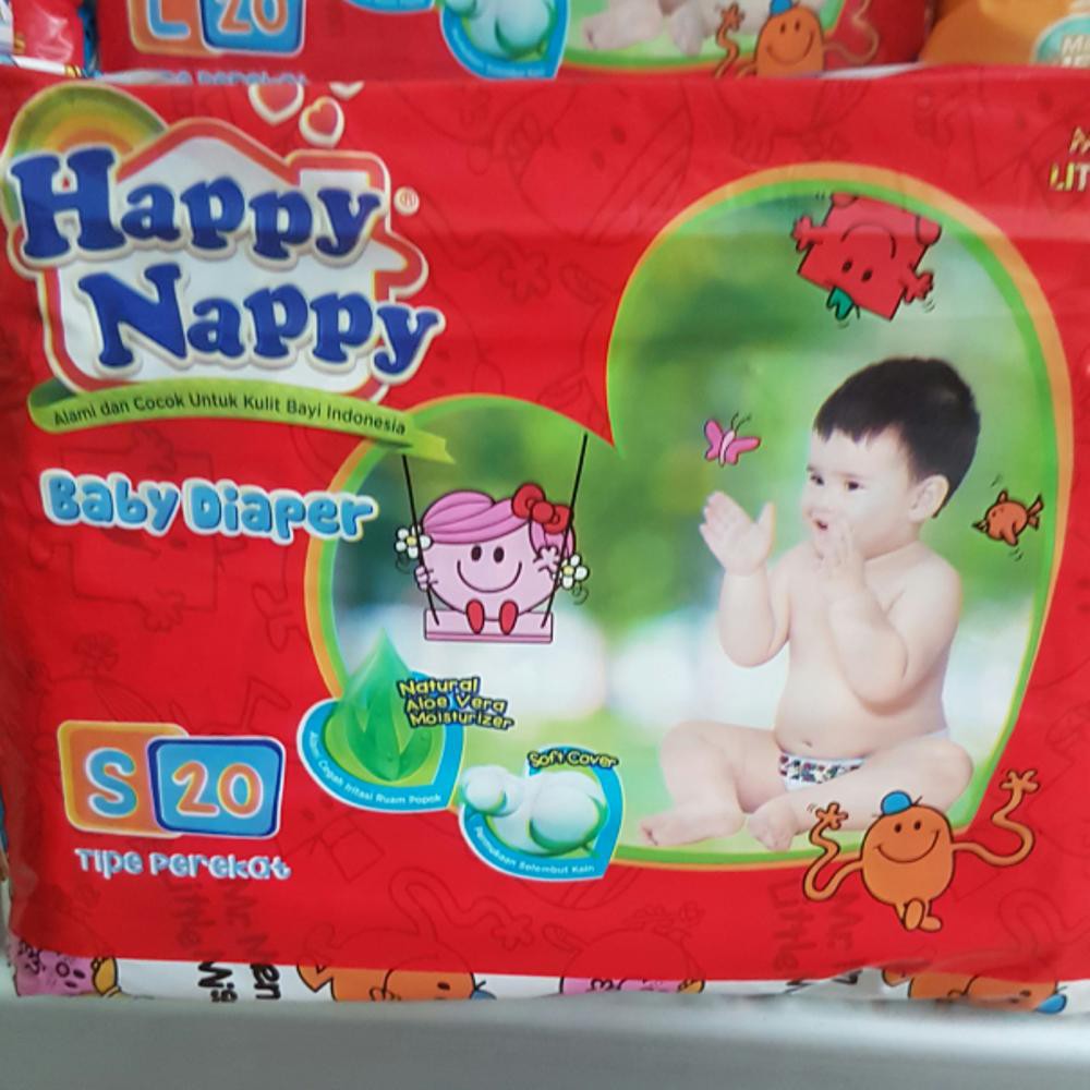 Jual Happy Nappy Baby Diapers s-20.size 6kg | Shopee Indonesia