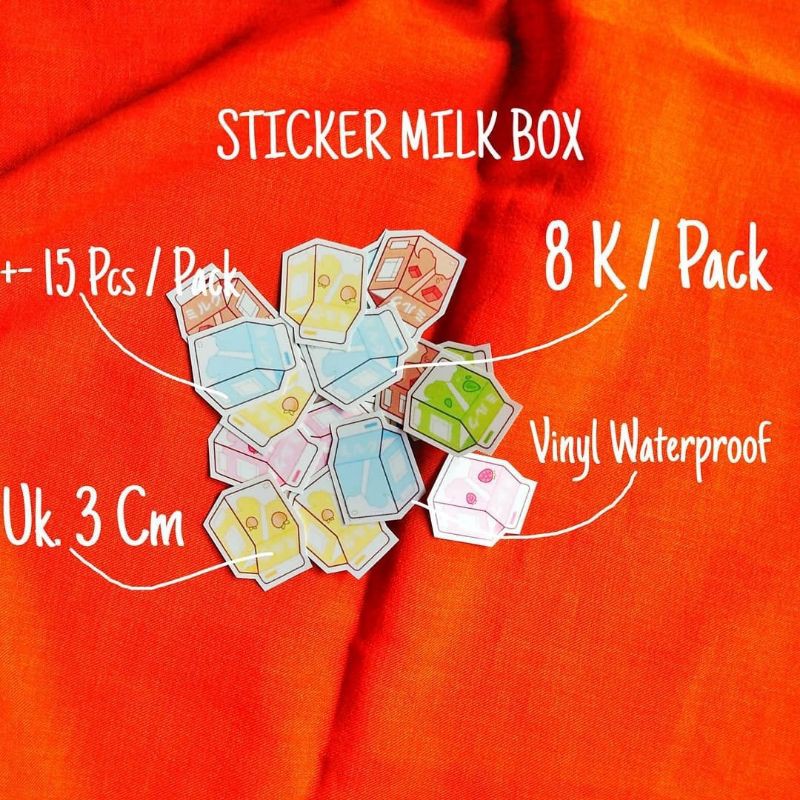 Jual STICKER MILK BOX | Shopee Indonesia