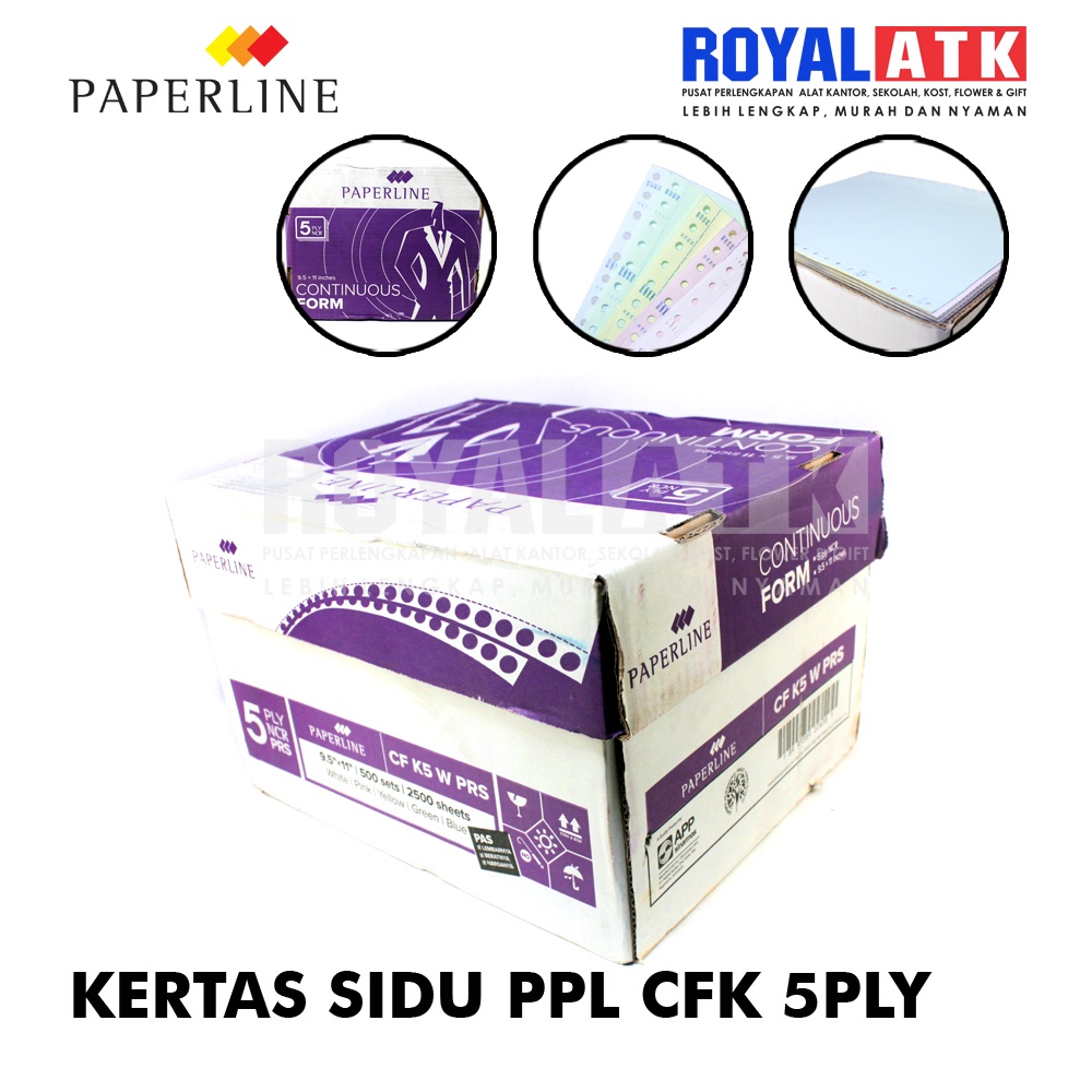 Jual Kertas SIDU PPL CFK 5 PLY NCR PRS WRN | Shopee Indonesia