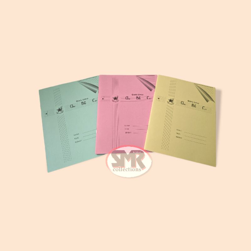 Jual BUKU TULIS GARIS LIMA BINTANG OBOR 38 LEMBAR | Shopee Indonesia