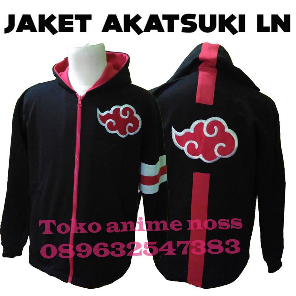Jual Jaket akatsuki LN anime naruto | Shopee Indonesia