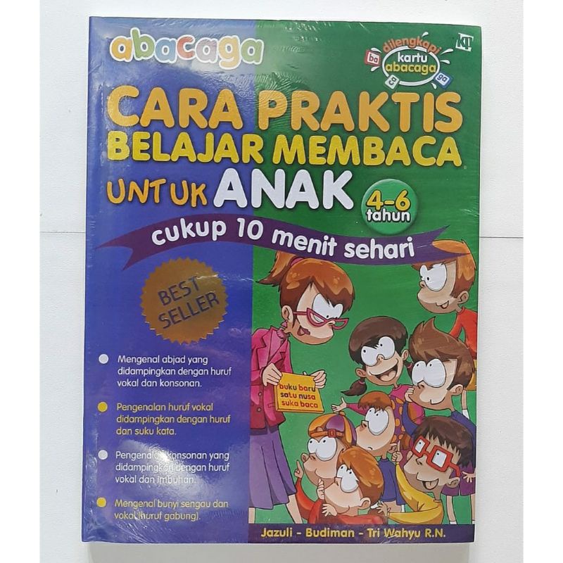 Jual Abacaga: Cara Praktis Belajar Membaca Untuk Anak (4-6 tahun ...
