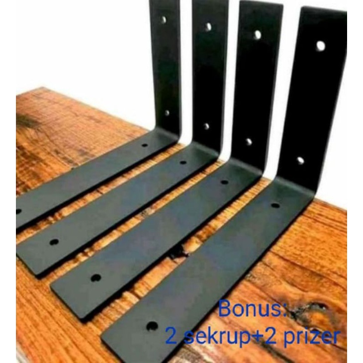 Jual Siku Rak ambalan berbagai ukuaran/Besi siku L bracket ambalan ...
